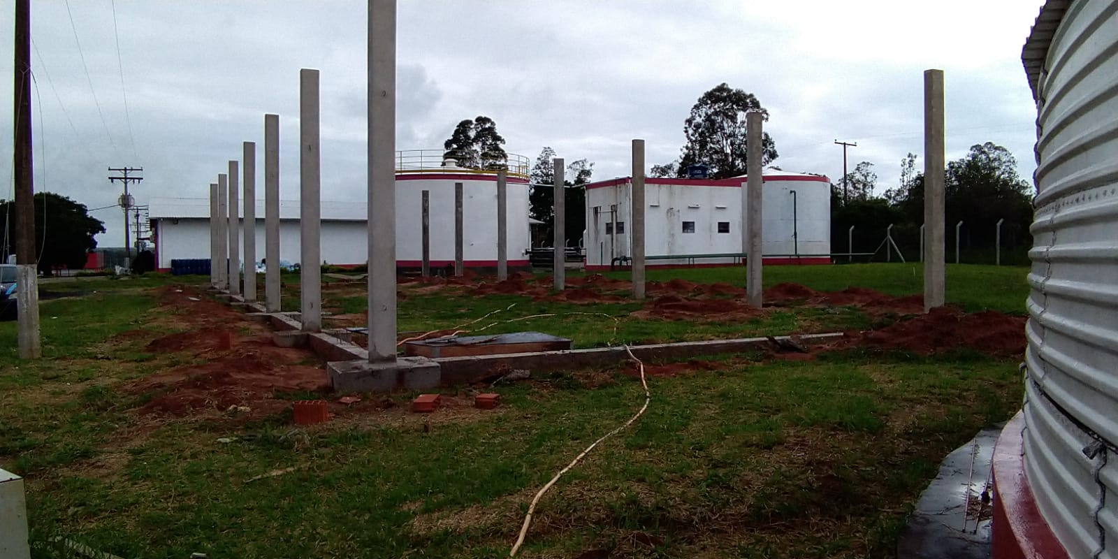 pré moldado em concreto