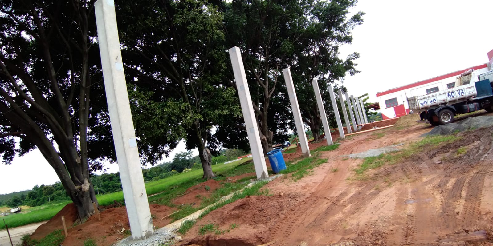 pré moldado em concreto